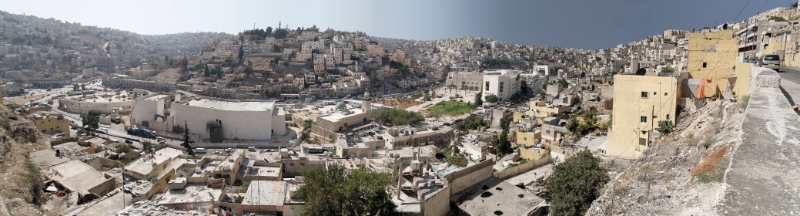 Maurice's Photos/travel/Jordan/Panorama over the city south, Amman Jordan